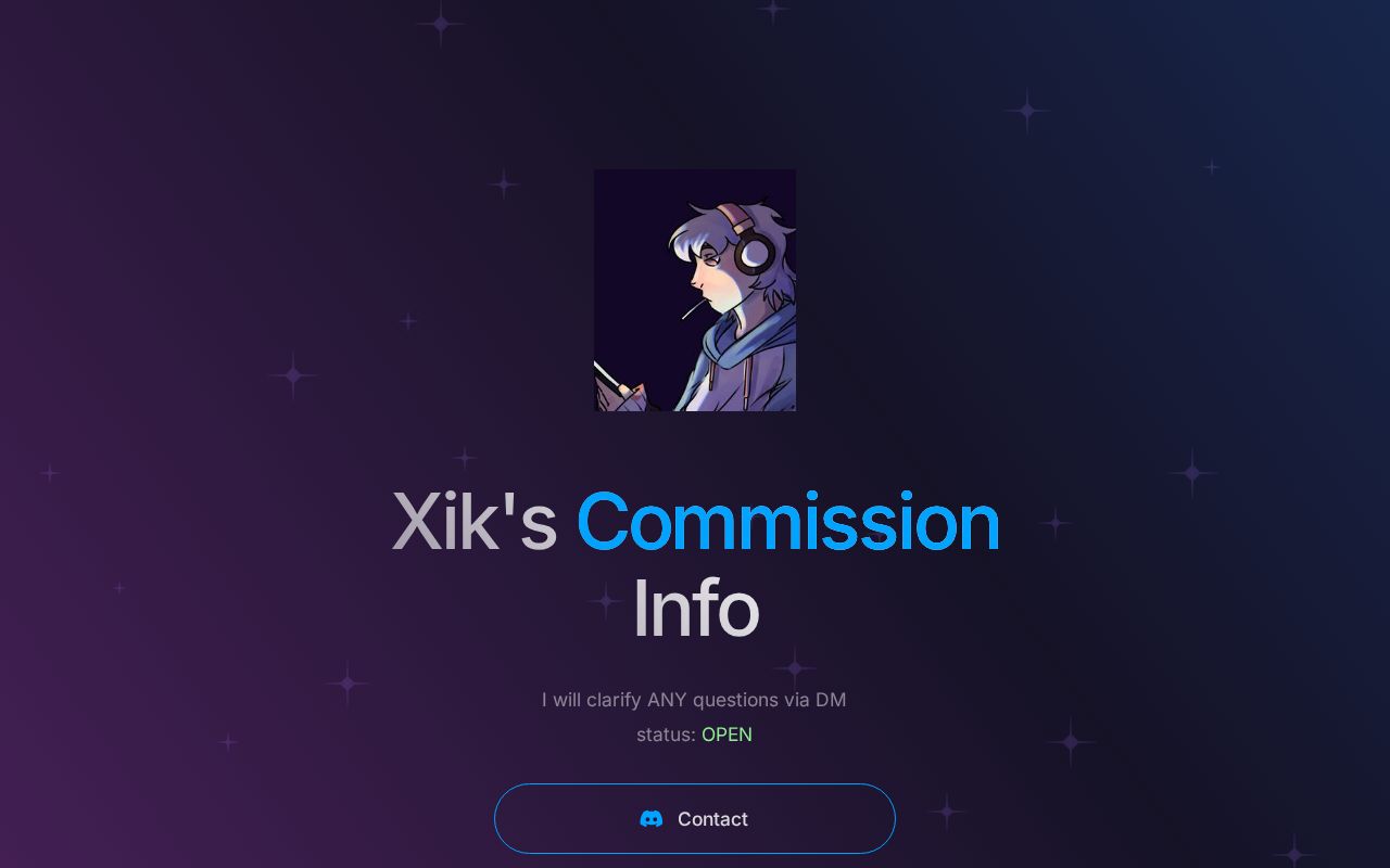 Xiketic Commissions